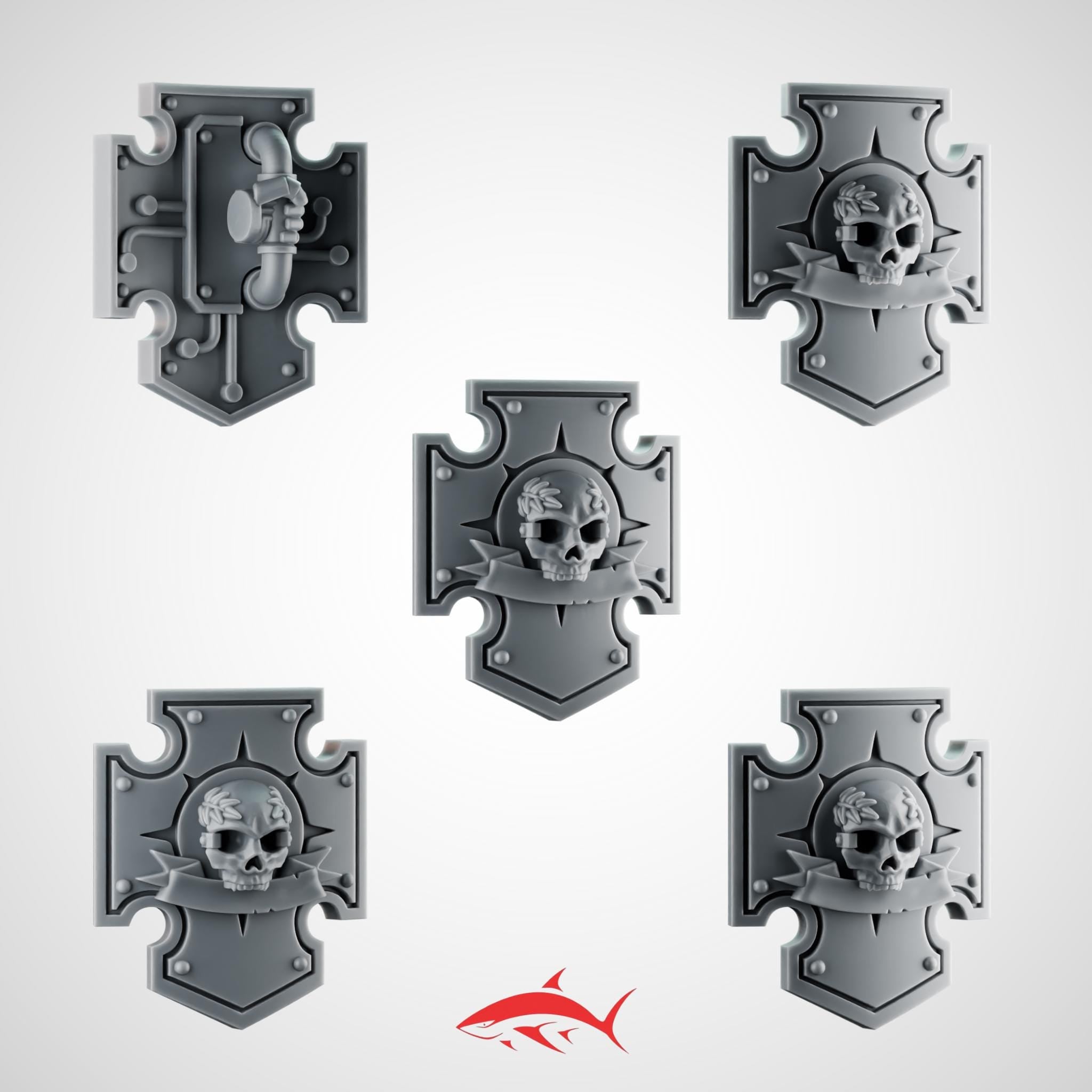 5 Shields– Massive Battle Shields Generic Melee Weapons Bits Ultra HD ...