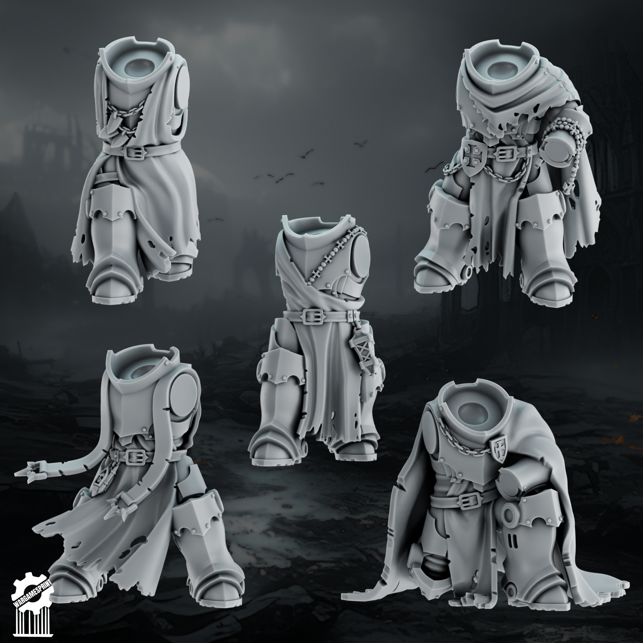 Shadowguards Bodies (Set of 5) – Sharkass